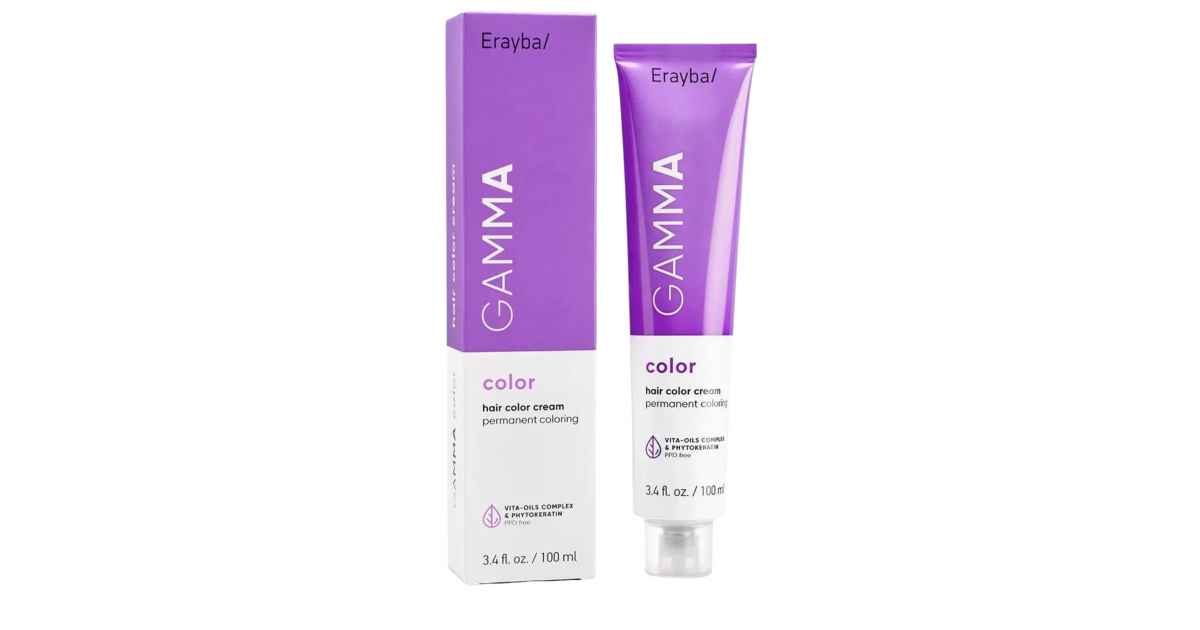 Купити Erayba Gamma Hair Color Cream 10/40 мідний дуже світло-русявий ...