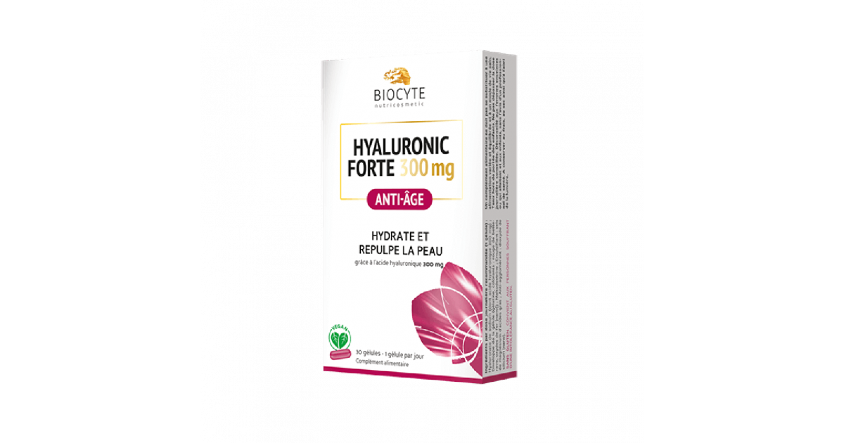 Купить Biocyte Hyaluronic Forte 300 Mg, 30 капсул 17.PEAHY10.6295130 по ...