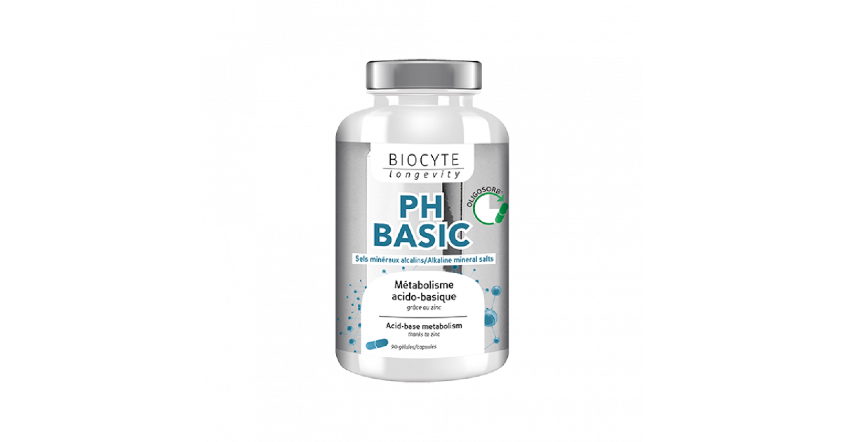 Купить Biocyte Ph Basic Добавка диетическая в капсулах способствует нормальному кислотно ...